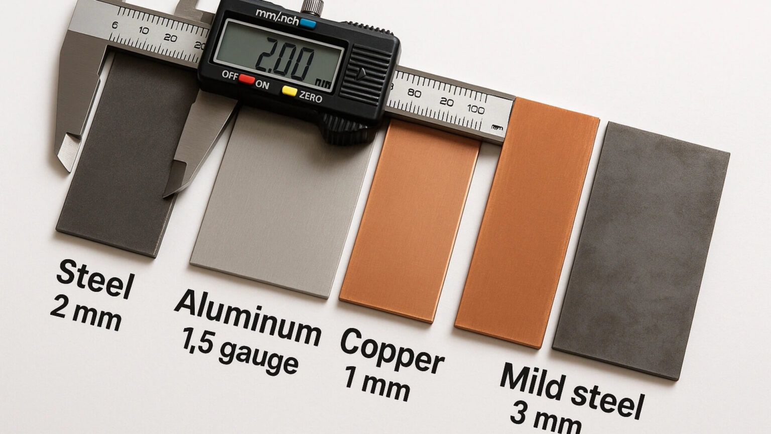 Sheet Metal Thickness & Gauge Guide: Charts, Standards, and Selection ...